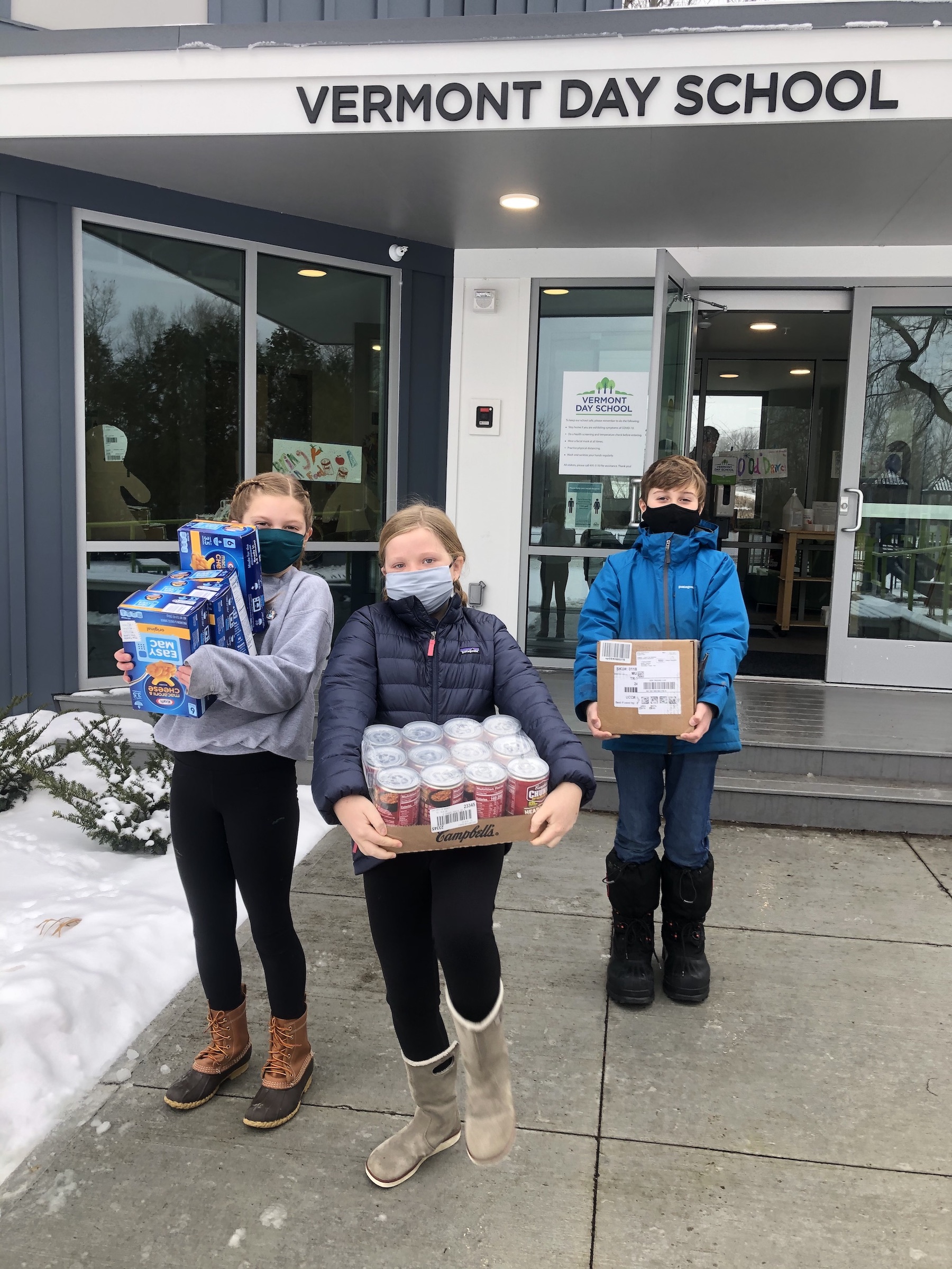Vermont Day School Delivers over 1,000 LBS of Food to Shelburne Food ...
