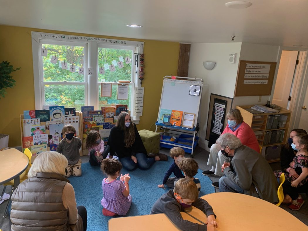 Scenes from Grandparents and Special Friends Day 2021 – Vermont Day School