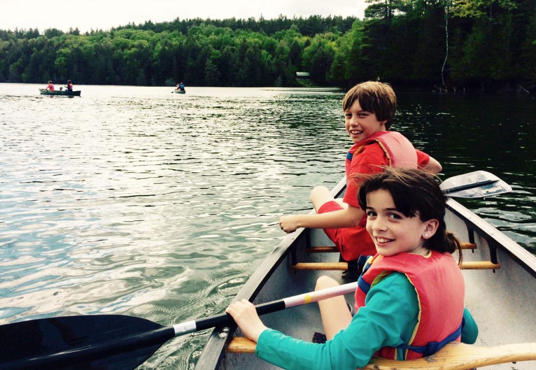 Outdoor classroom learning at Vermont Day School, Shelburne Vermont ...